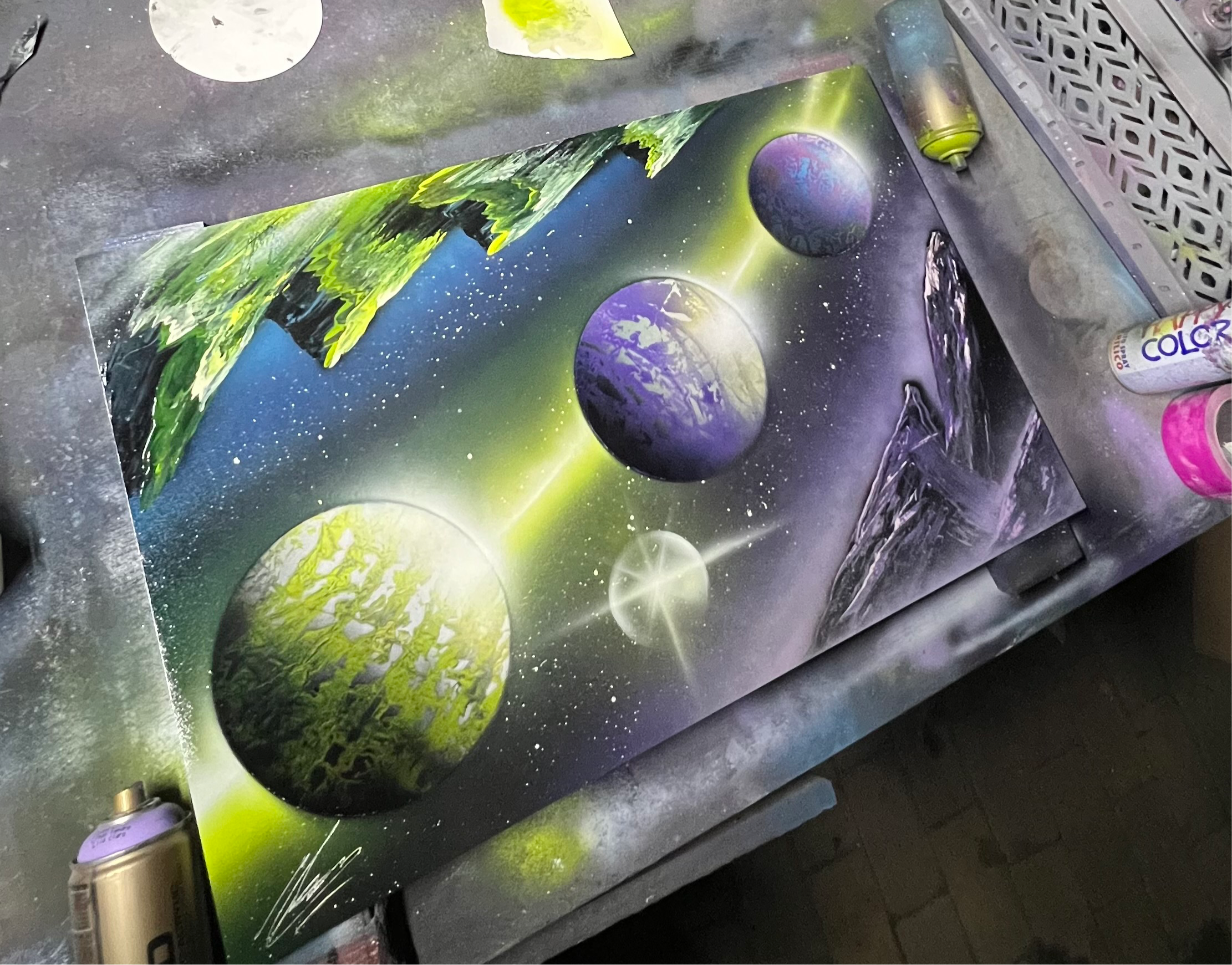Tom Welly Wells x Skech Art - The Upside Down – Tomwellywells store