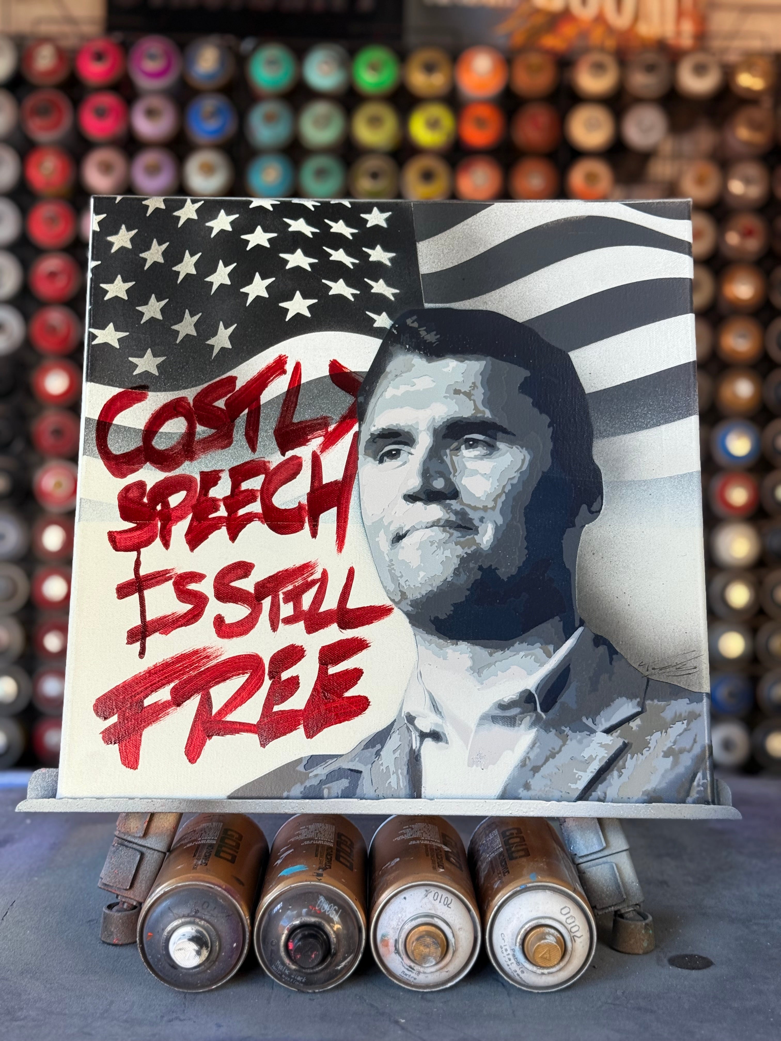 “Free” Speech - Charlie Kirk – Tomwellywells store