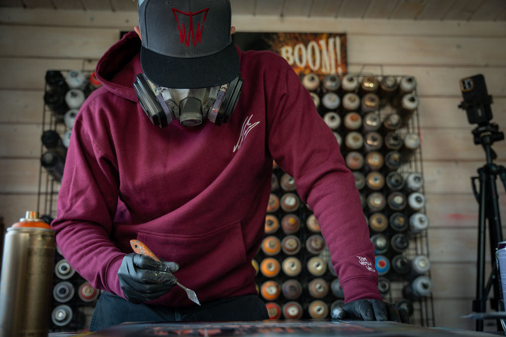 Bespoke Painting For Dylan - Dual planets above the ocean - A2 ...