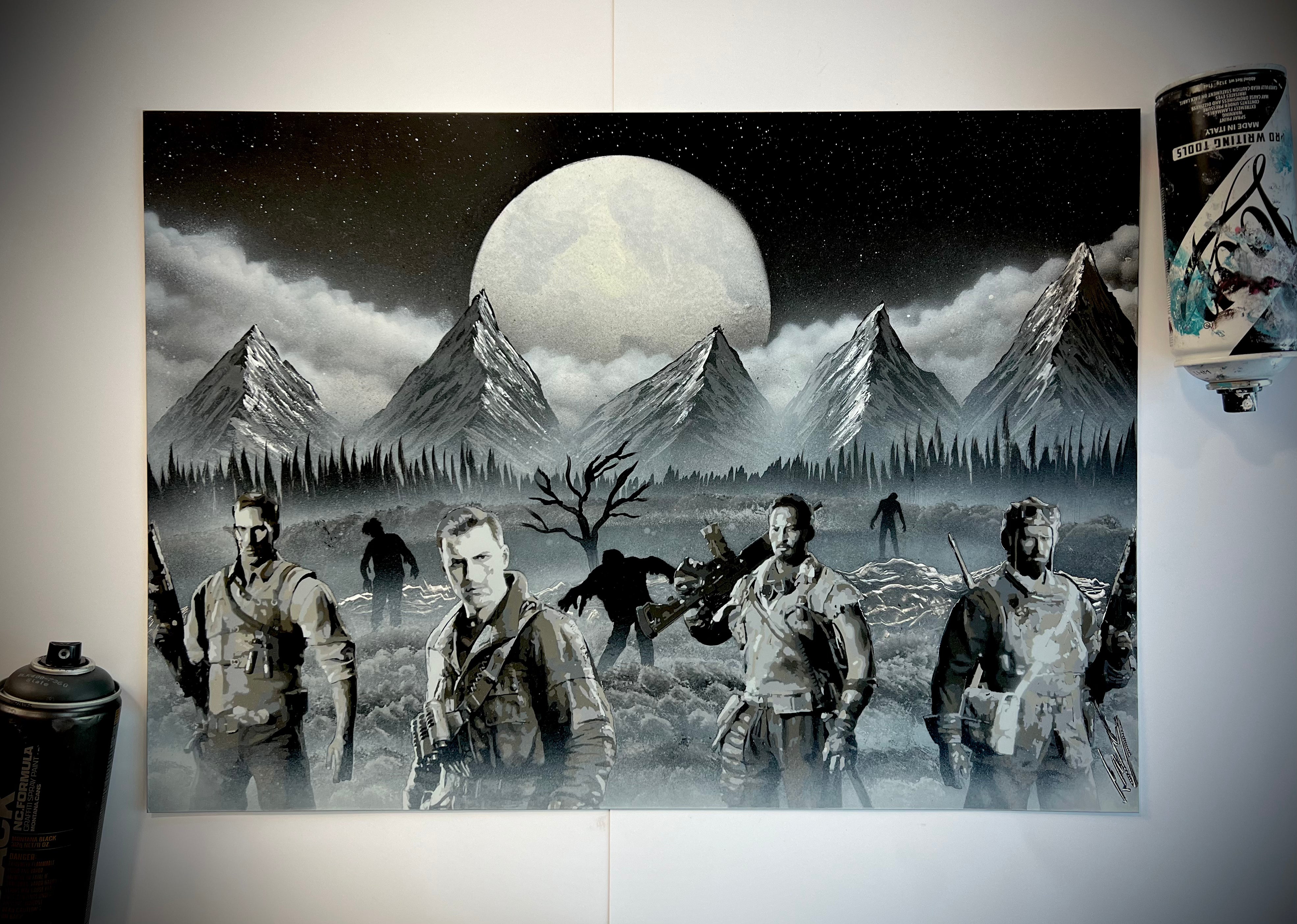 Zombies - A3 Print – Tomwellywells store